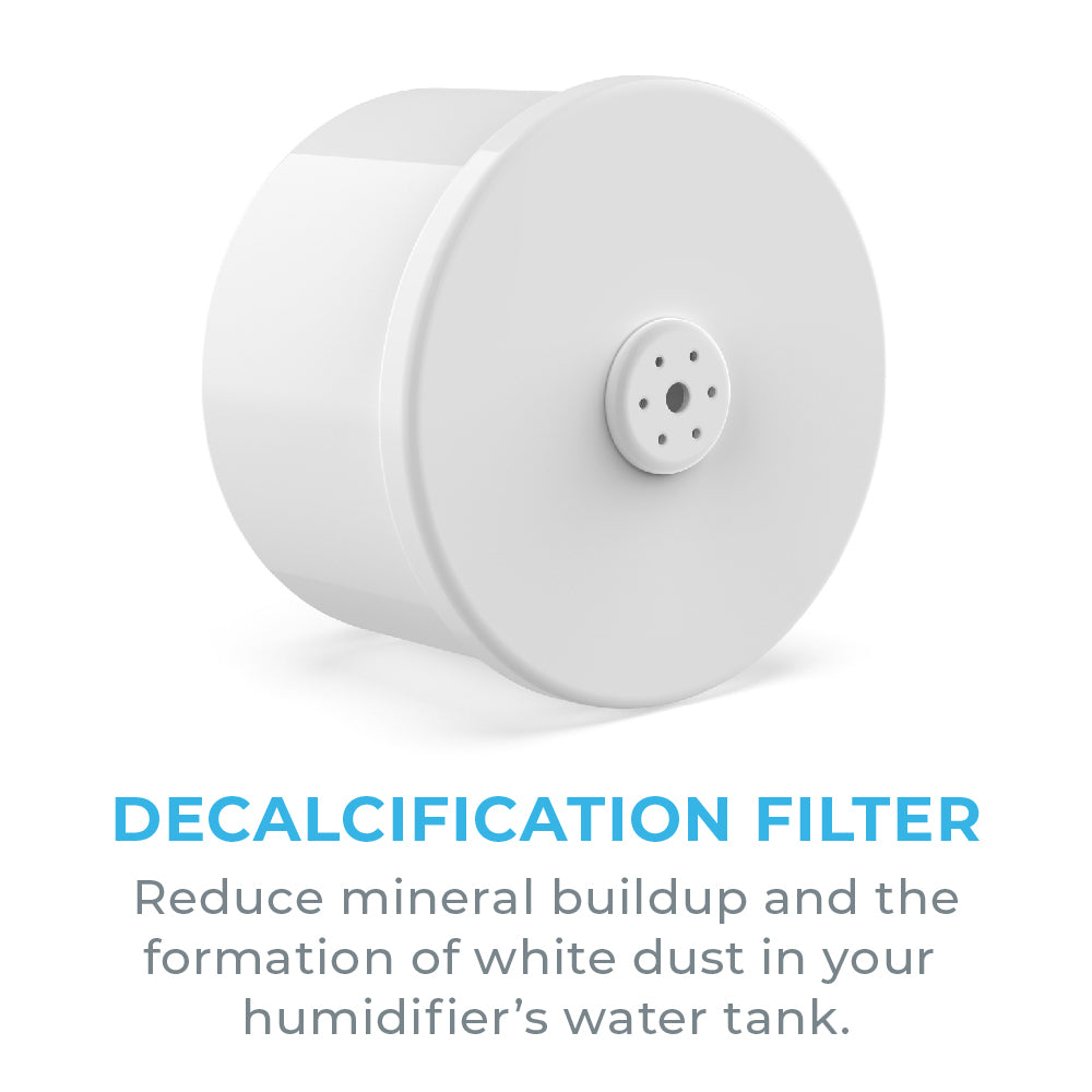 MistAire Cloud and HUME Max PECLDHUM PEHUMTOP Humidifier Decalcification Cartridge Filter
