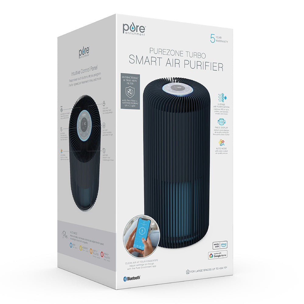 PureZone™ Turbo Smart Air Purifier | Pure Enrichment® Official Site