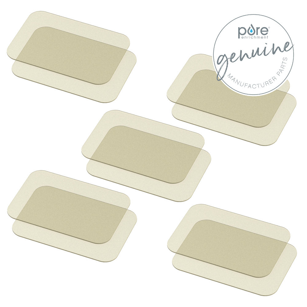 PurePulse™ Go Reusable Electrode Gel Pads - 5 Pack (10 Total Pads ...