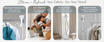 PureSteam™ Pro Upright Garment Steamer | Pure Enrichment®