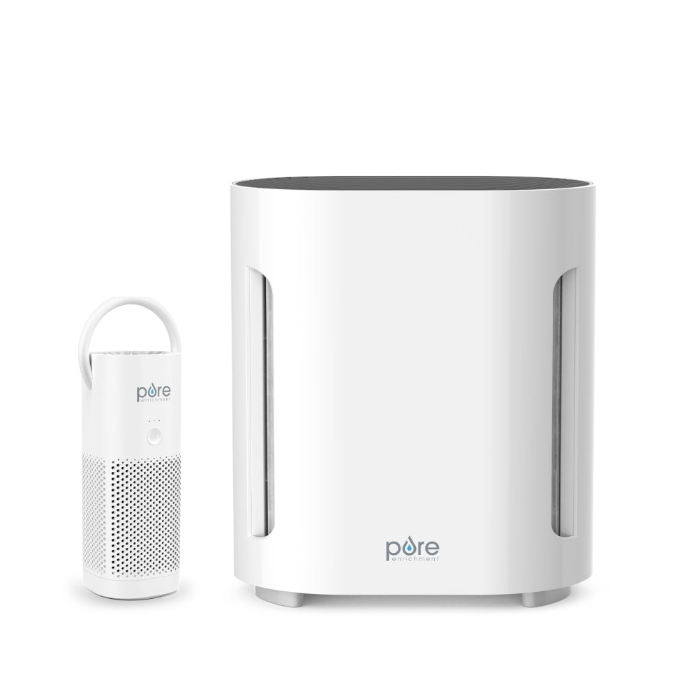 PureZone™ Mini & True HEPA Air Purifier Bundle | Pure Enrichment®️ ...
