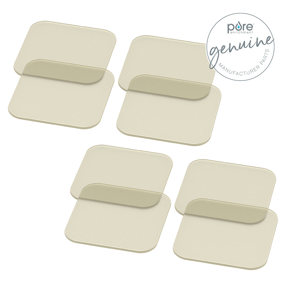 PurePulse™ Trio Reusable Electrode Gel Patches - 2 Pack (8 Patches ...